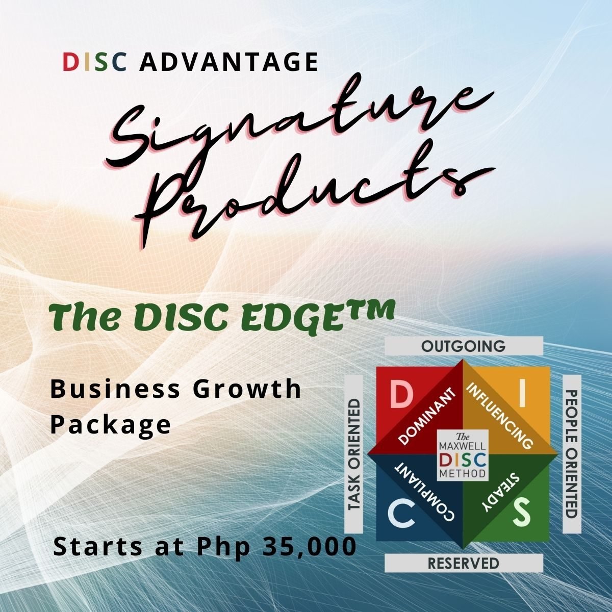 The DISC EDGE™ (Business Growth Package) - ronmarquez